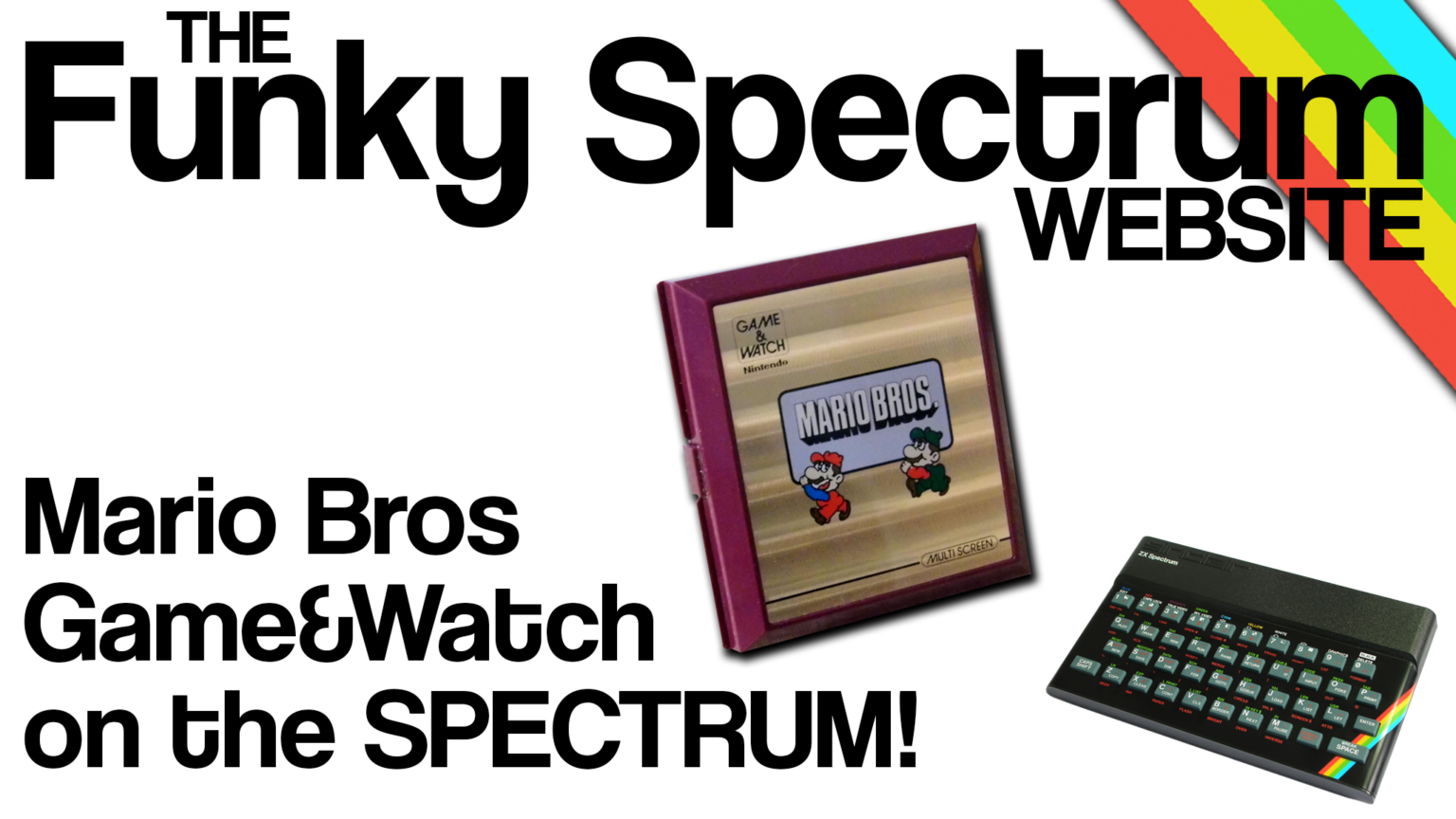 Mario Bros – On the ZX SPECTRUM !! – FunkySpectrum